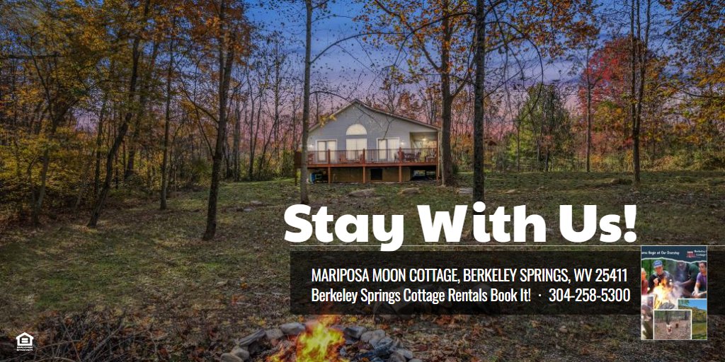 Mariposa Moon Cottage, Berkeley Springs, WV 25411